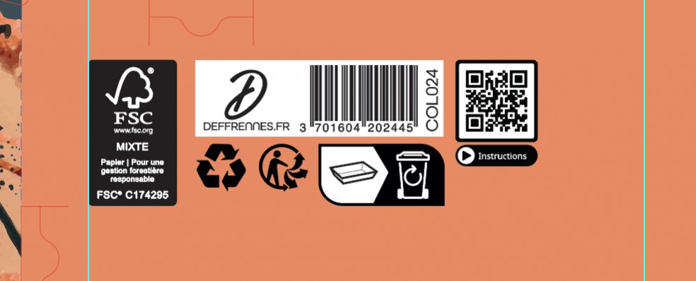 Le logo Triman obligatoire sur les emballages recyclables