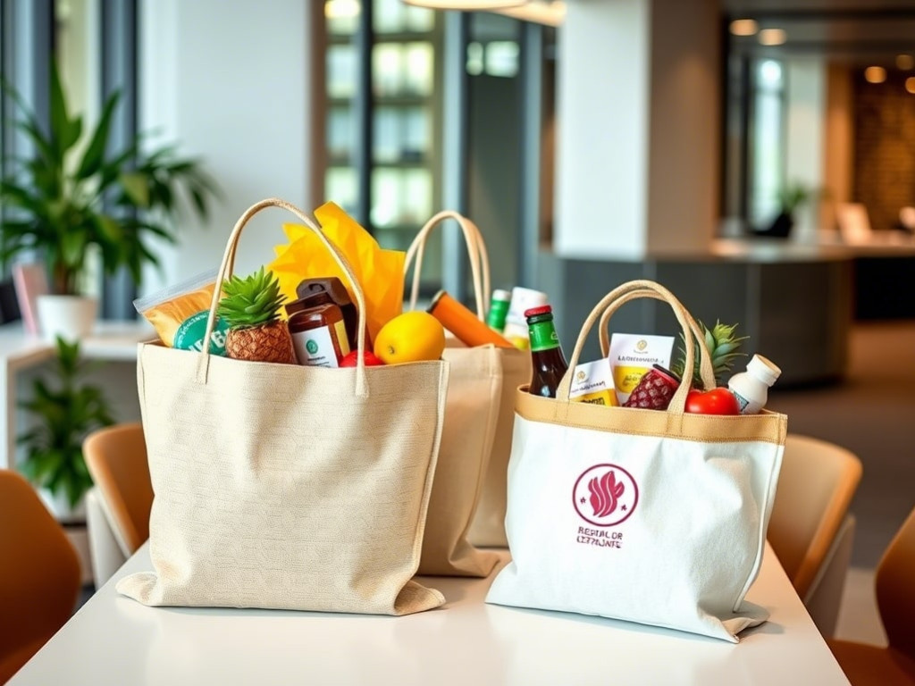 Les sacs cabas et tote bags : des solutions réutilisables pour vos clients